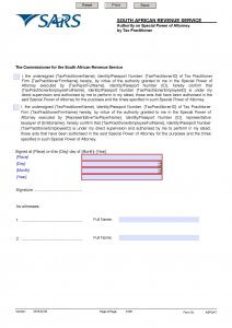 Download SARS Authority on Special Power of Attorney by Tax ...